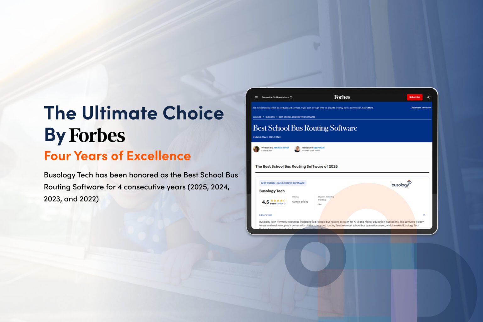 Busology Tech: Best School Bus Routing Software of 2025 | Forbes ...